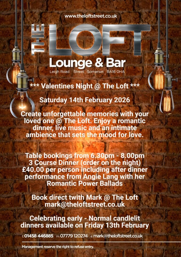 Menu - The Loft Lounge & Bar